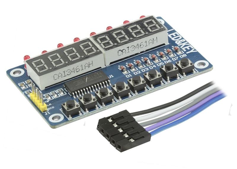 Módulo 8-bit Digital Led Display Com Cabo Automação Robótica - CHIPSCE ...