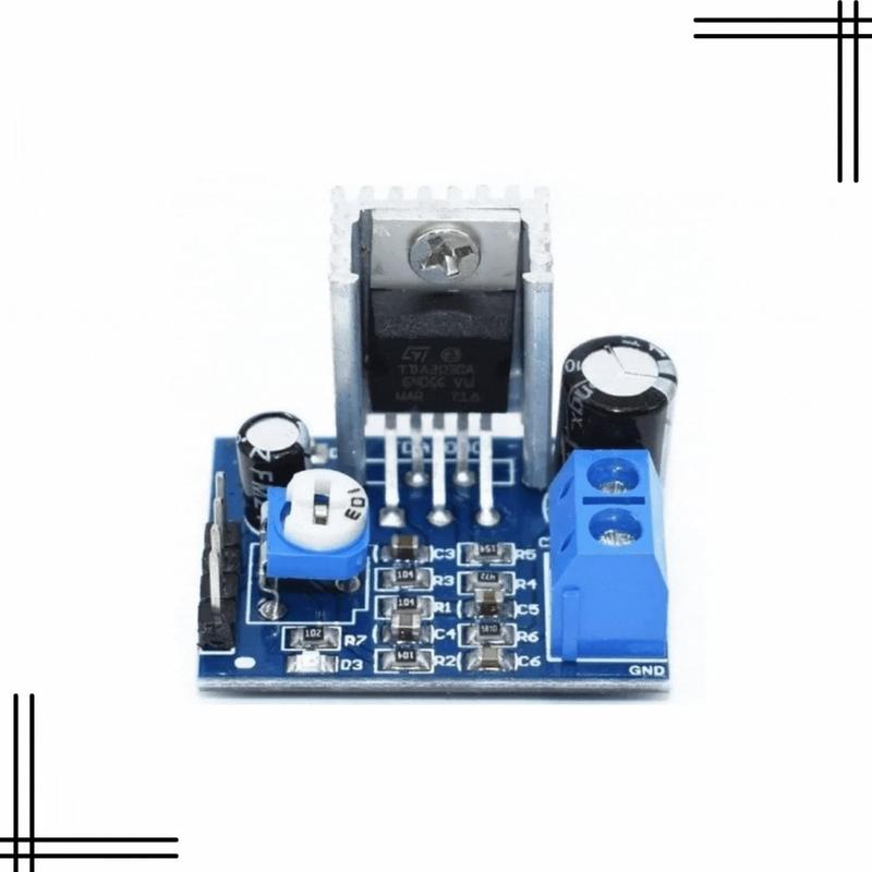 Módulo Amplificador De Áudio Tda2030a Projeto Arduino - Robomix - Módulo Amplificador - Magazine ...