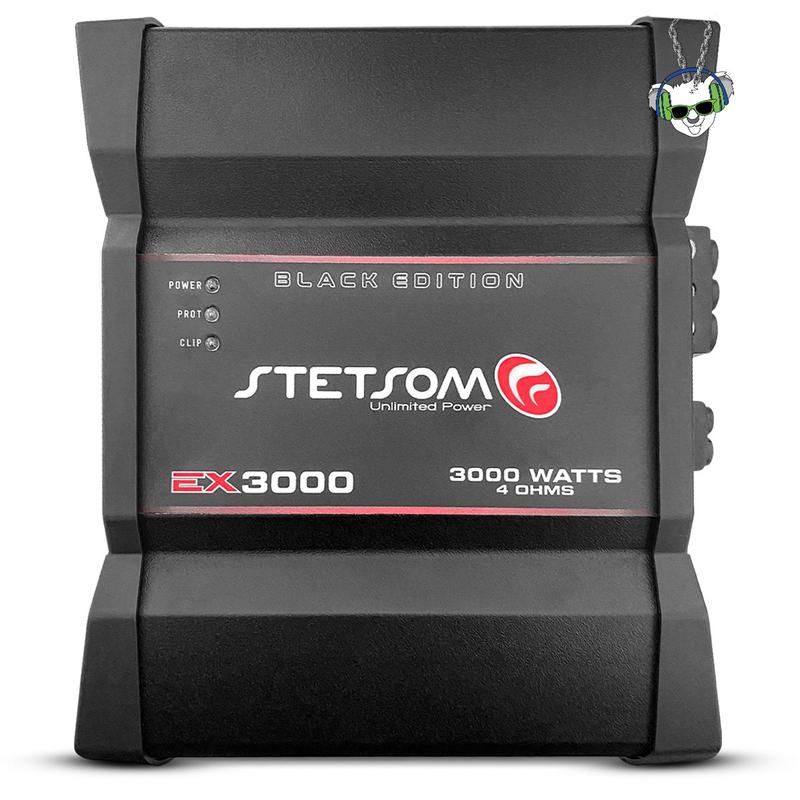 Módulo Amplificador Digital Stetsom 3000w Black Edition 1 Canal 4 Ohms - Módulo Amplificador ...