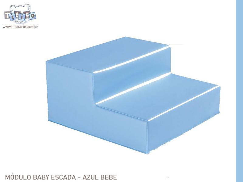 Módulo Baby Escada 2 Degraus - Titico Arte - Escadas - Magazine Luiza