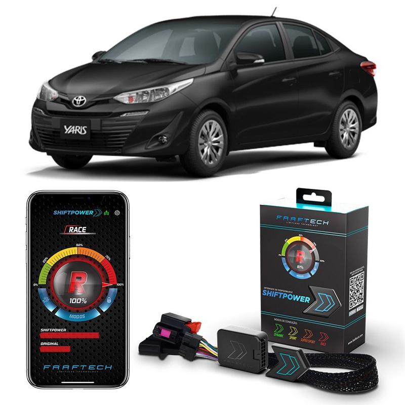 Módulo de Acelerador Toyota Yaris 2018 a 2021 Faaftech FT-SP09 ...