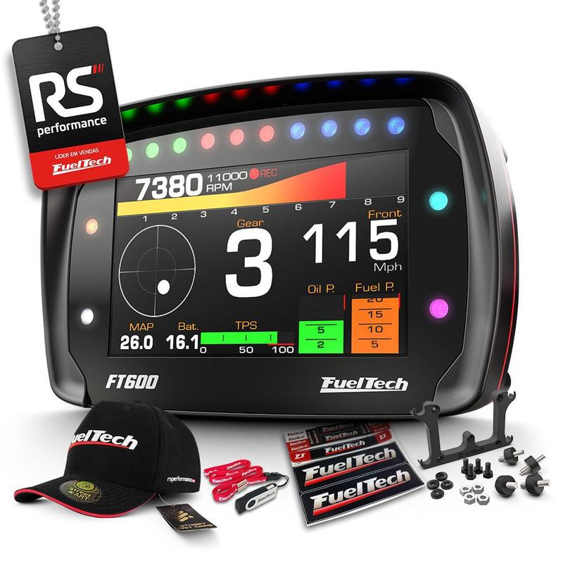 Módulo de Injeção Fueltech FT600 com Chicote de 3 Metros - Outros ...