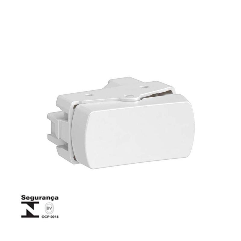 Módulo DE IntErruptor IntErmEdirário 10A Branco Miluz SchnEidEr ...