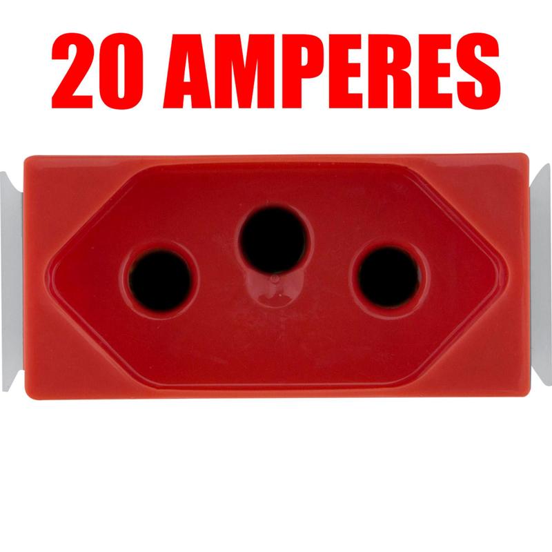 Módulo De Tomada P/ Microondas Buraco Grosso 20a Tramontina - Módulo de ...