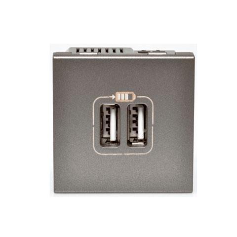 Módulo de Tomada USB Magnésio - Pial Legrand - Módulo de Tomada ...