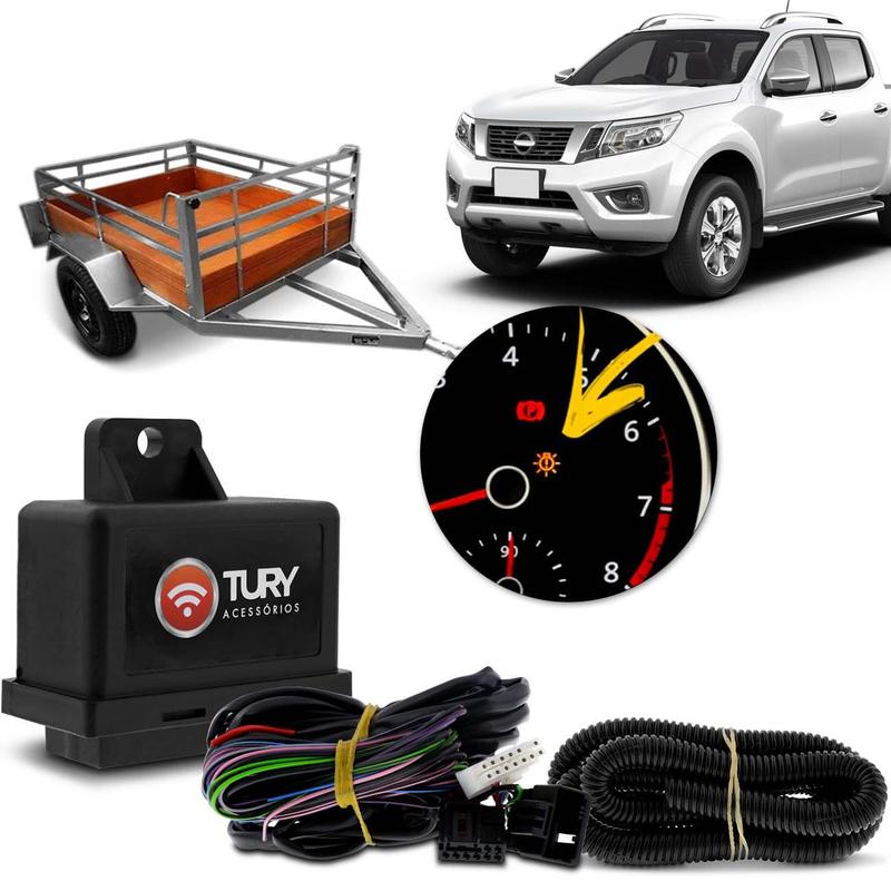 Módulo Elétrico Engate Reboque Carretinha Frontier 2017 2018 2019 Plug ...