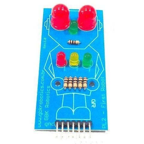 Módulo First Robot Primeiro Robô Com Acompanhamento - Gbk - Robô ...