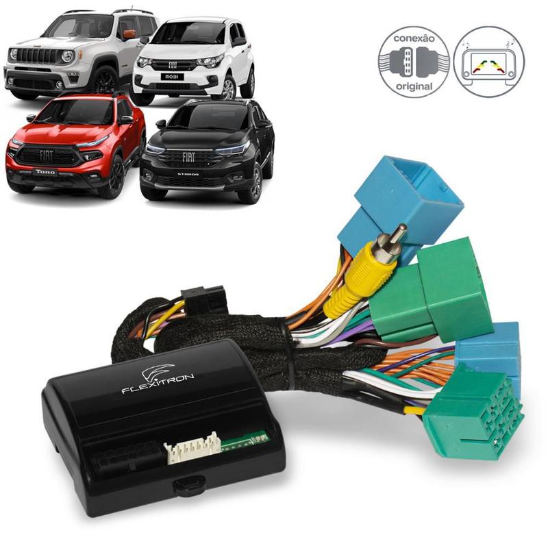 Módulo Interface Camera de Ré Frontal Mobi Strada Toro Renegade 2021 ...