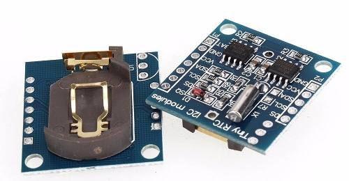 Módulo Relógio RTC DS1307 + AT24C32 I2C Sem Bateria - Casa da Robótica ...