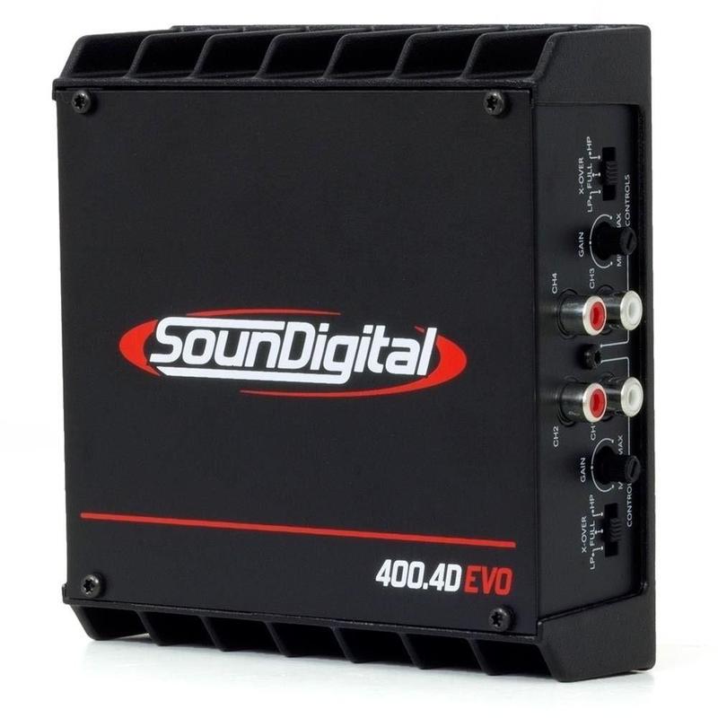 Modulo Soundigital Sd 400 X 4 400w Rms Amplificador Digital - Módulo ...
