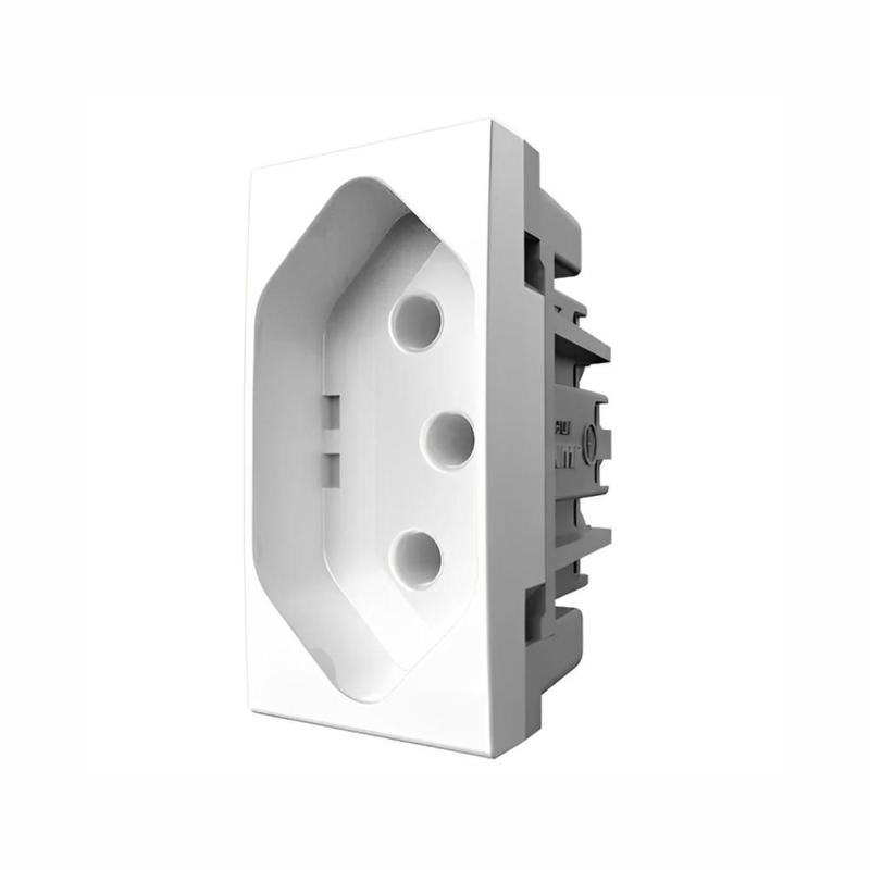 Modulo Tomada 2p+t 20a Pro Branco Alumbra - Módulo de Tomada - Magazine ...