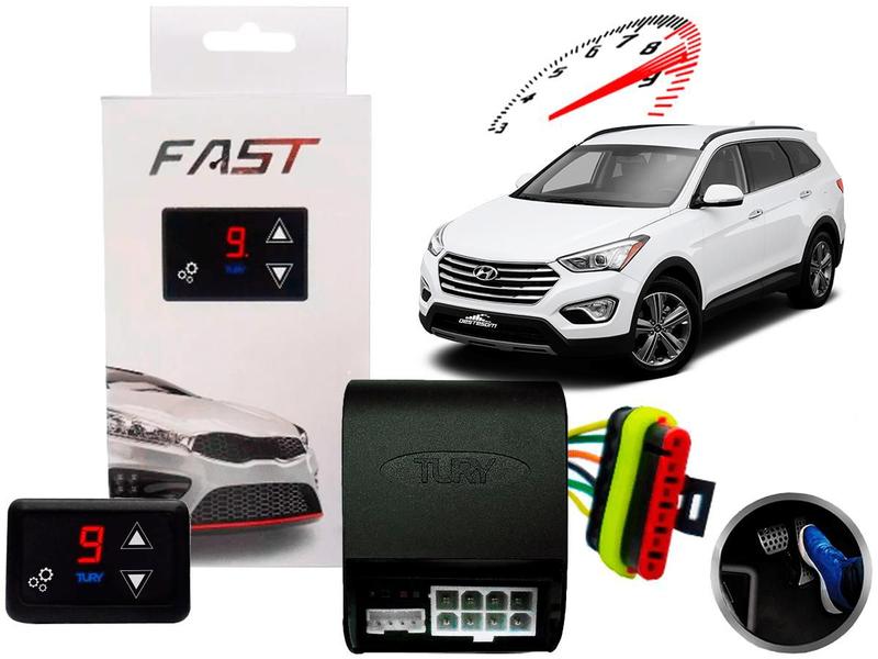 Modulo Tury Fast Acelerador Eletronico Hyundai Santa Fé - Módulo de ...