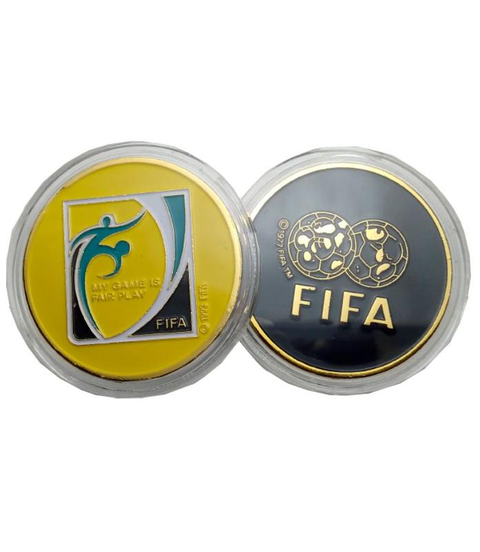 Moeda Juiz Árbitro de Futebol Pré jogo 4 cm Envio Imediato - No Magalu ...