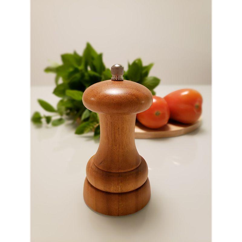 Moedor de Pimenta Profissional Pequeno em Madeira PepperMill 100 ...