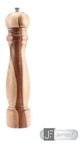 Moedor De Sal E Pimenta James. F Em Madeira Acácia 27 Cm - Moedores ...