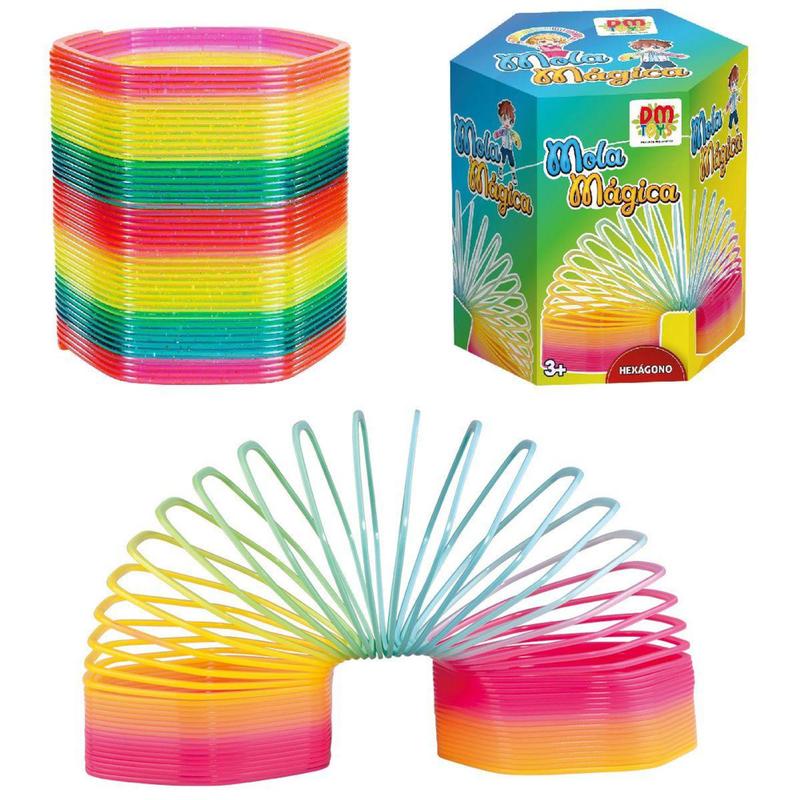 Mola Mágica Jumbo Hexágonal Com E Sem Gliter - DM Toys - Brinquedos ...