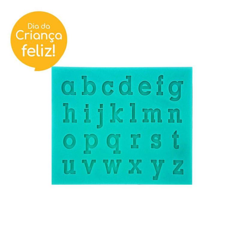 Molde de Alfabeto Minúsculo - GMEZN632 - Prime Chef - Letras, Números e ...