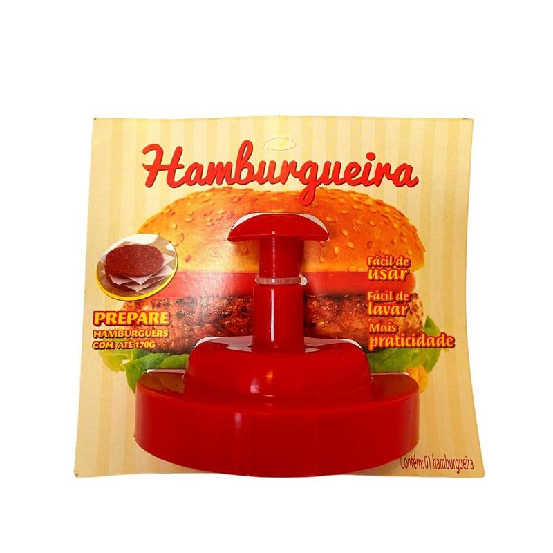 Molde Forma Para Fazer Hambúrguer Caseiro Artesanal 11 Cm - Decorutil ...