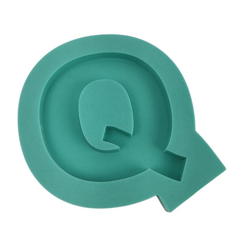 Molde Letra Q 5mm - Haffik - Molde e Marcador para Biscuit - Magazine Luiza