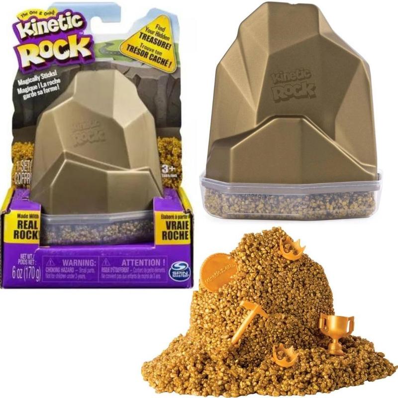 Molde Rocha Massa De Pedra Kinetic Rock Spin Master - Sunny - Molde e ...