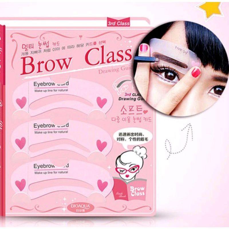 Moldes De Sobrancelha Mini Brow Class C/3 - Molde de Sobrancelha ...