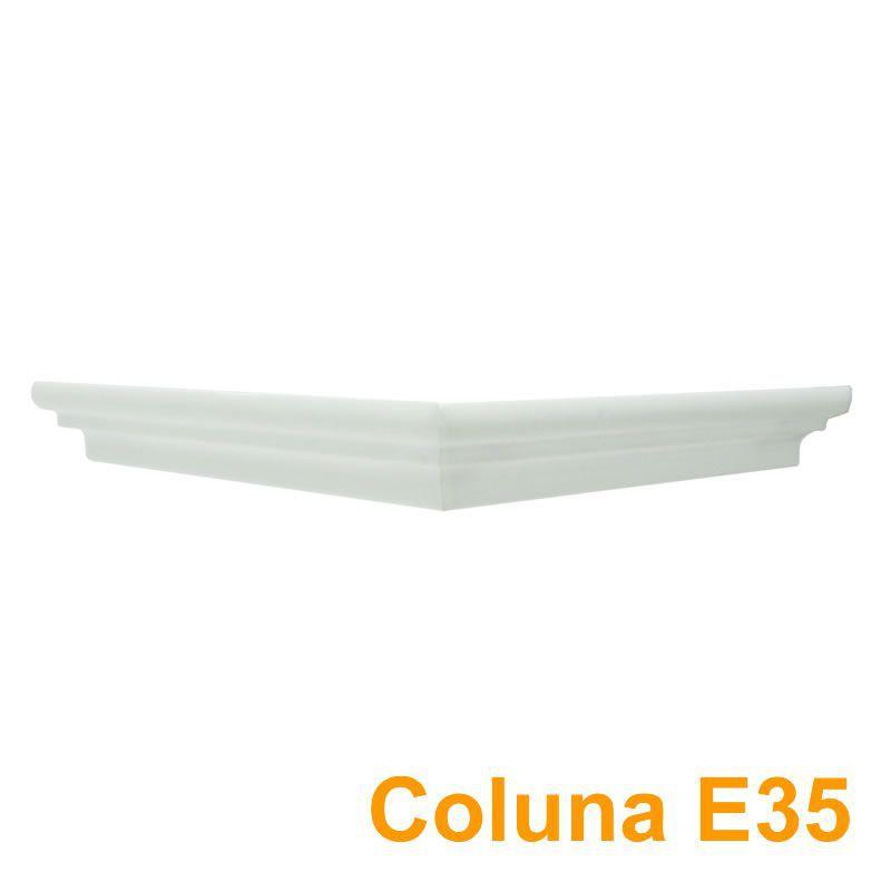 Moldura Coluna Rodateto Epex E35 Kit 5 Coluna(s) - Rodateto - Magazine ...