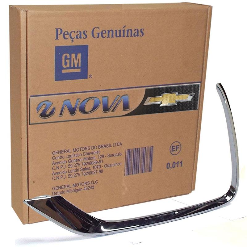 Moldura Do Farol De Milha Lado Direito Cromada Pecas Genuinas Gm ...