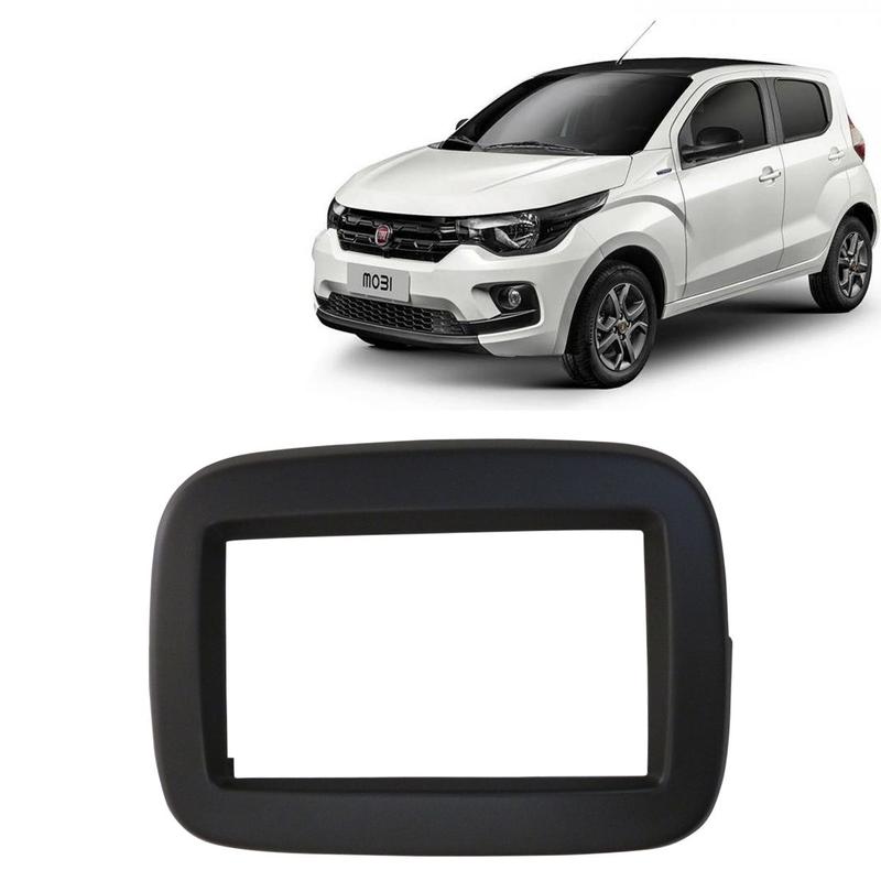 Moldura Painel Dvd 2din MP5 Mobi 16 A 22 Marrom - Autoplast - Moldura de Painel - Magazine Luiza