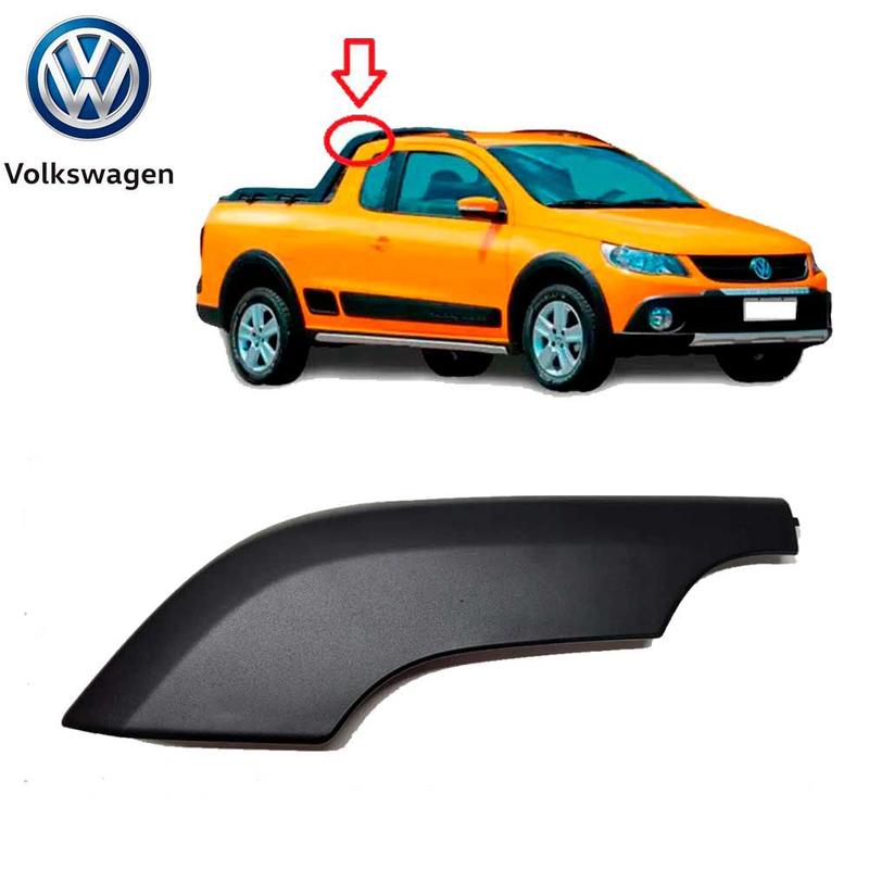 Moldura rack saveiro g5 g6 cross estendida traseira direita - original ...