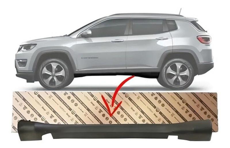 Moldura Spoiler Jeep Compass Lateral Friso Esquerdo Original - FIAT ...