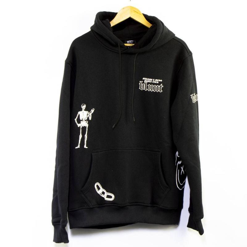 Moletom blunt canguru skeleton preto - Agasalho e Moletom Esportivo ...