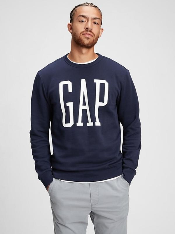 Moletom com gola Careca Logo Gap Marinho - Outros Moda e Acessórios ...