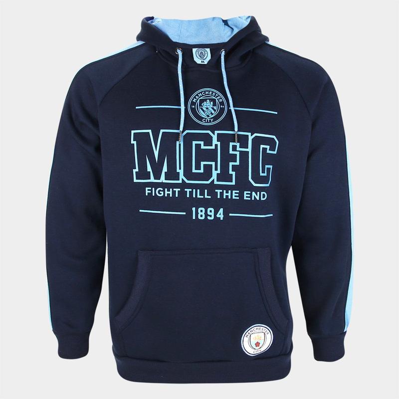 Moletom Manchester City SPR C/ Capuz Masculino - Moletom e Blusão ...