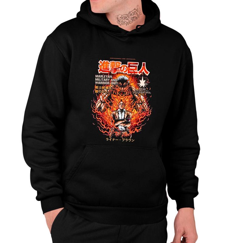 Moletom Marleyan Military And Warrior Unit Attack On Titan - Seven ...