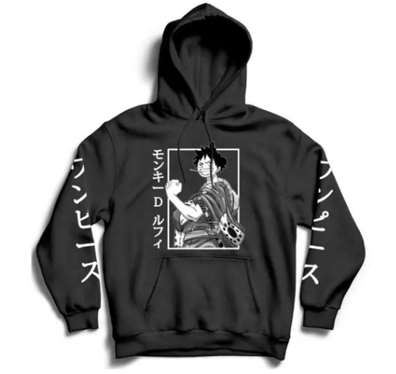 Moletom One Piece Luffy Wano Anime Mangá - JB Shop Comercio - Outros ...