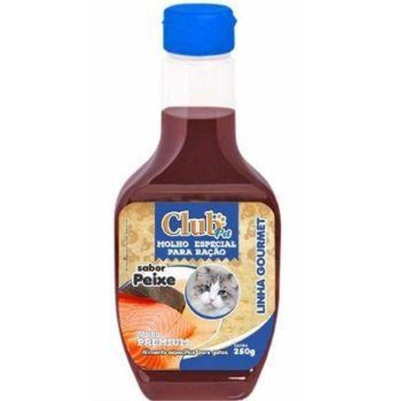 Molho de Ração Club Pet Para Gatos- Sabor Peixe- 250ML - Club Pet ...