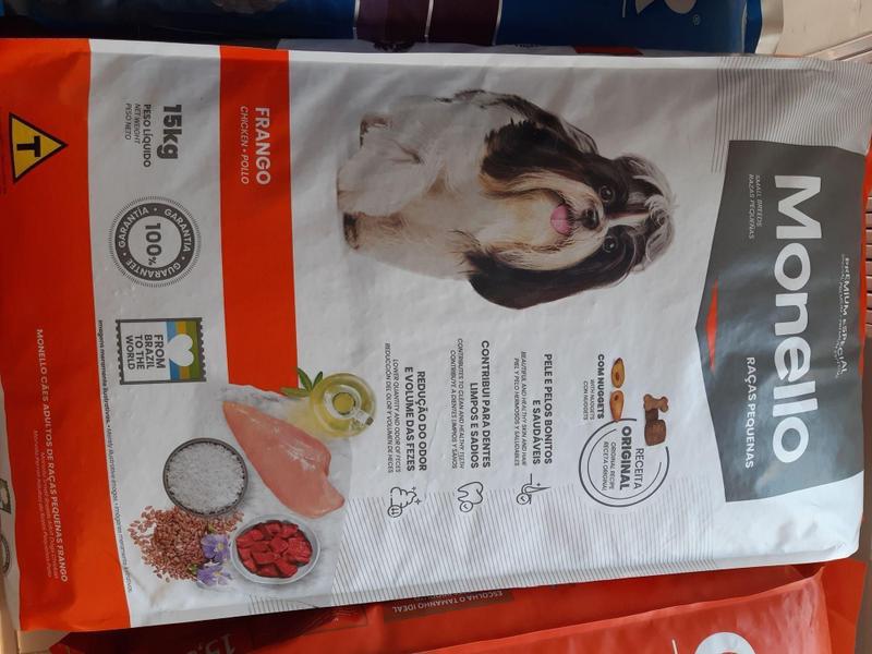Monello Cães Adultos de Raças Pequenas Frango 15kg - Nutricional ...