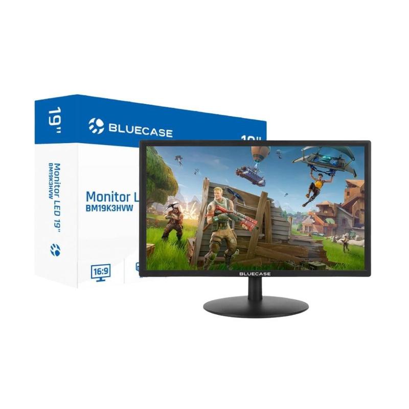 Monitor 19 Polegas Led Bluecase Led Hdmi Vga 75hz Pro 16:9 - Monitor ...