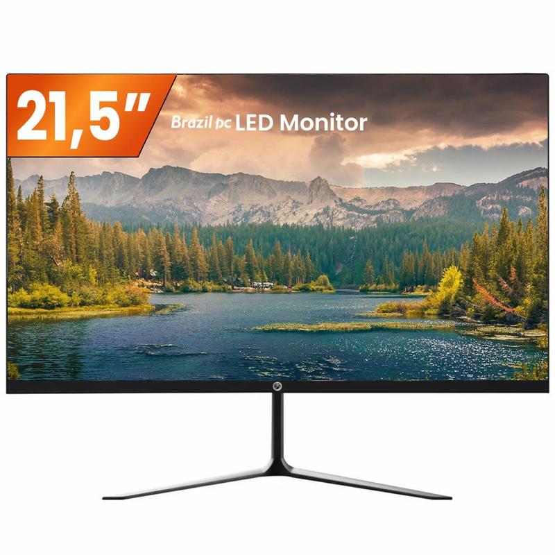Monitor Brazilpc 21.5' Led, Full Hd, Hdmi, Vesa, 5ms, 75hz - 22wv-fhd - Monitor para Computador ...
