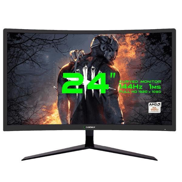 Monitor Gamemax GMX24C144 Black 144HZ Curve - Monitor para Computador ...