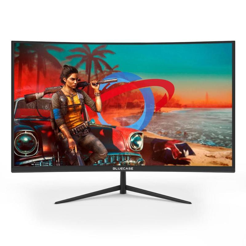 Monitor Gamer 23,6 Bluecase Gamersync Curvo - Full HD VA - 1ms - 180Hz ...