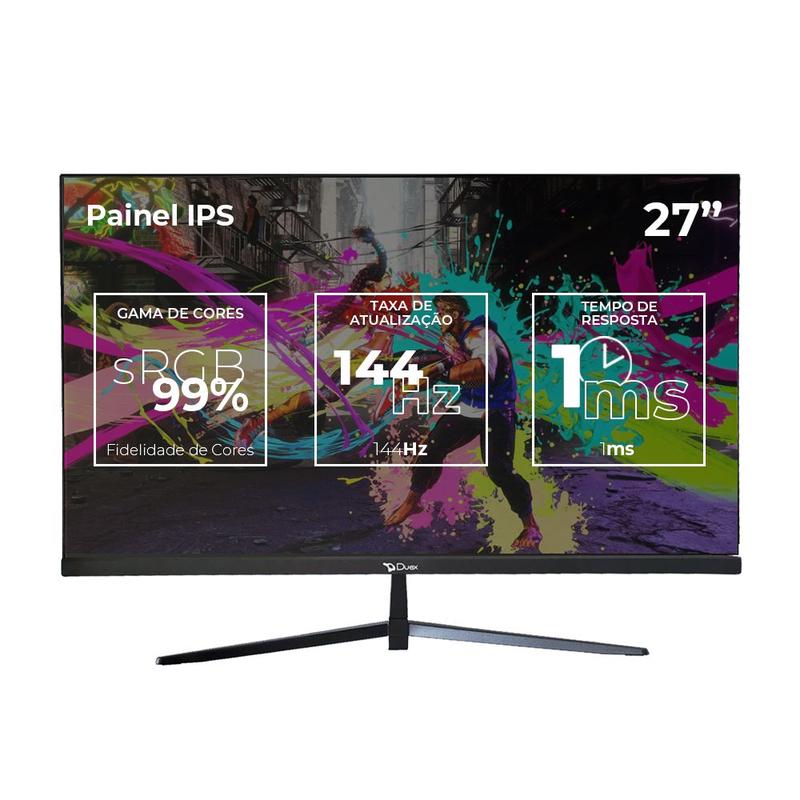 Monitor Gamer Duex DX270ZHQ, 27 Pol IPS, FHD, 1ms, 144Hz, FreeSync ...