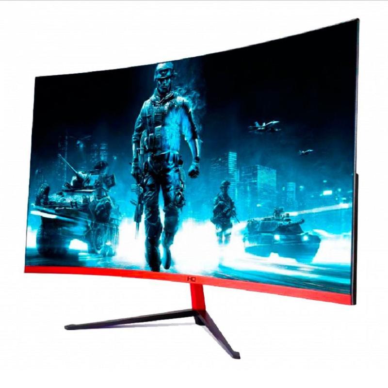 Monitor Gamer HQ 24GHQ-Black 24" Curve Full HD 165Hz 1ms RGB HDMI DP ...