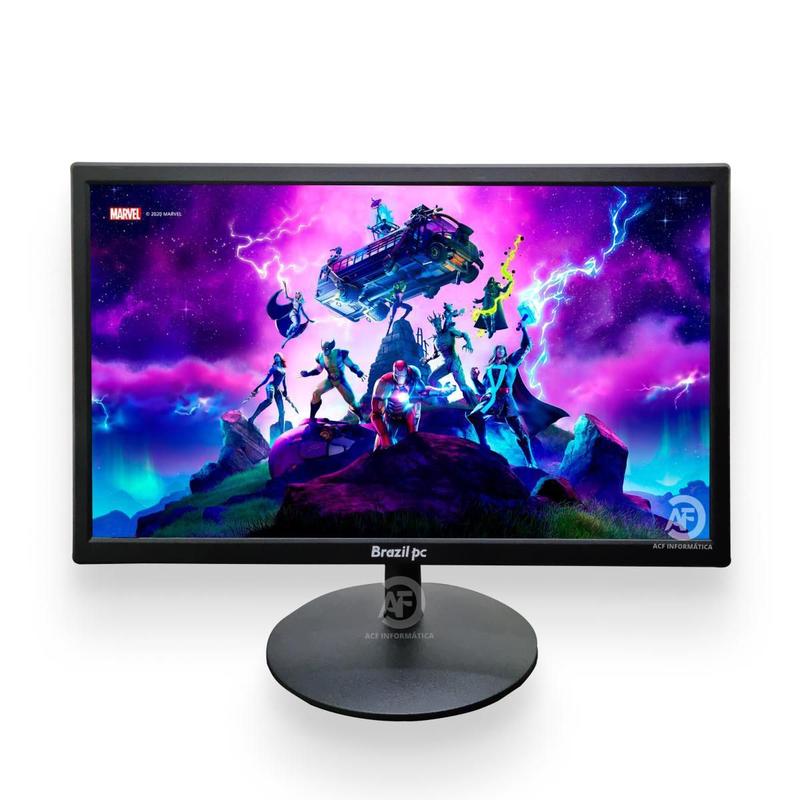 Monitor Gamer Led 19 Polegadas Brazilpc Hdmi Vga Vesa Preto - Monitor ...