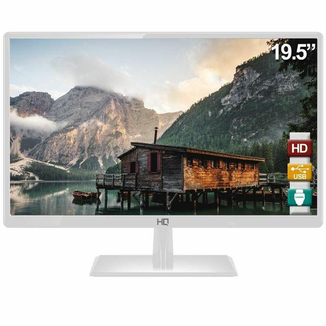 Monitor HQ Led Full HD Widescreen 19.5" Branco HDMI - Monitor para ...