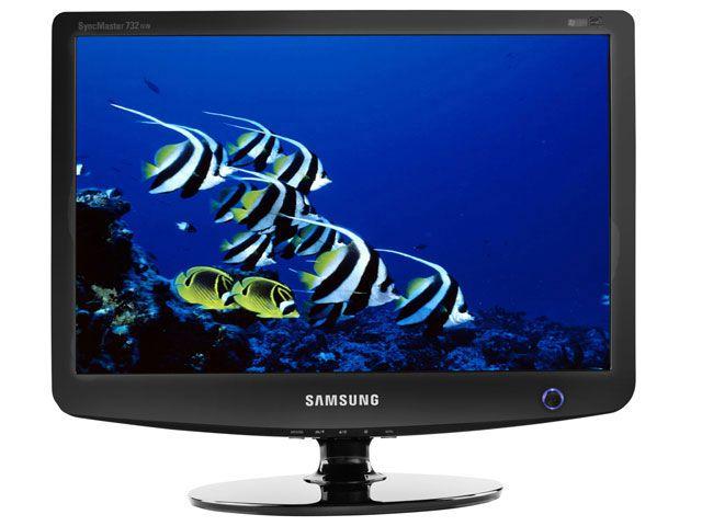 Monitor LCD 17 polegadas Widescreen - Sync Master LS17PENSFLXAZ ...