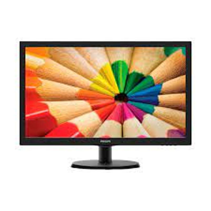 Monitor LED 18,5" Widescreen Philips 193V5LHSB2 HD Preto HDMI - Monitor ...