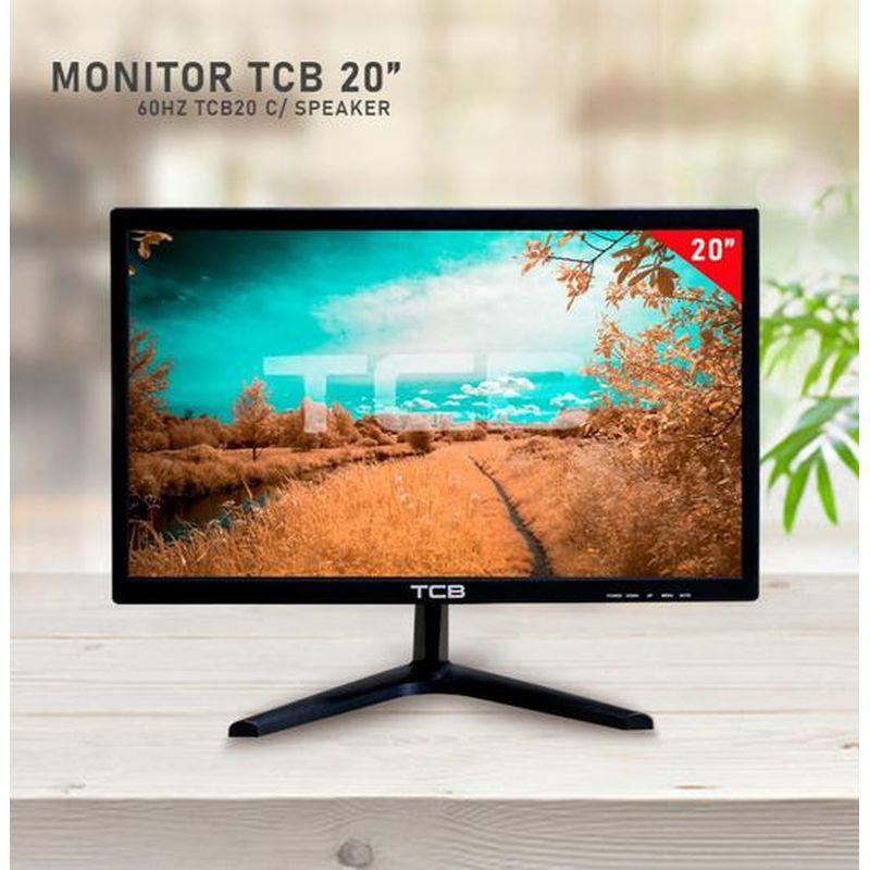 Monitor Led 20 Hdmi Vga De Pol Tcb Tcb20 C Speaker - Vila Brasil ...