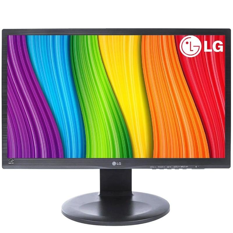 Monitor LED 21.5 LG 22BN550Y, ajuste de altura e rotação, pivot, ips ...