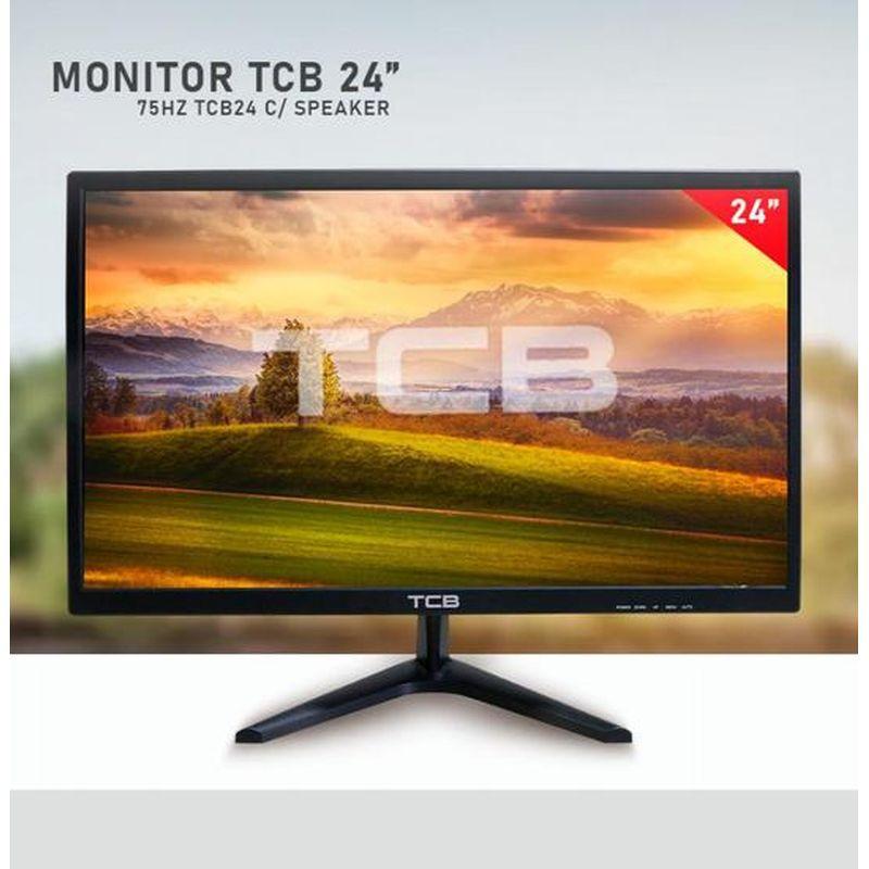 Monitor Led 24 Hdmi Vga De Pol Tcb Tcb24 C Speaker - Vila Brasil ...